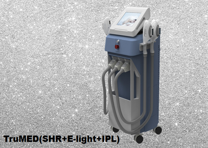 IPL E-light Laser Tattoo Removal Equipments Vertical 3 Handles q-switched nd yag laser machine
